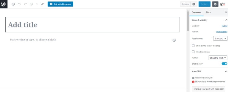 How to start a Blog in 7 Steps - Shwetha CK